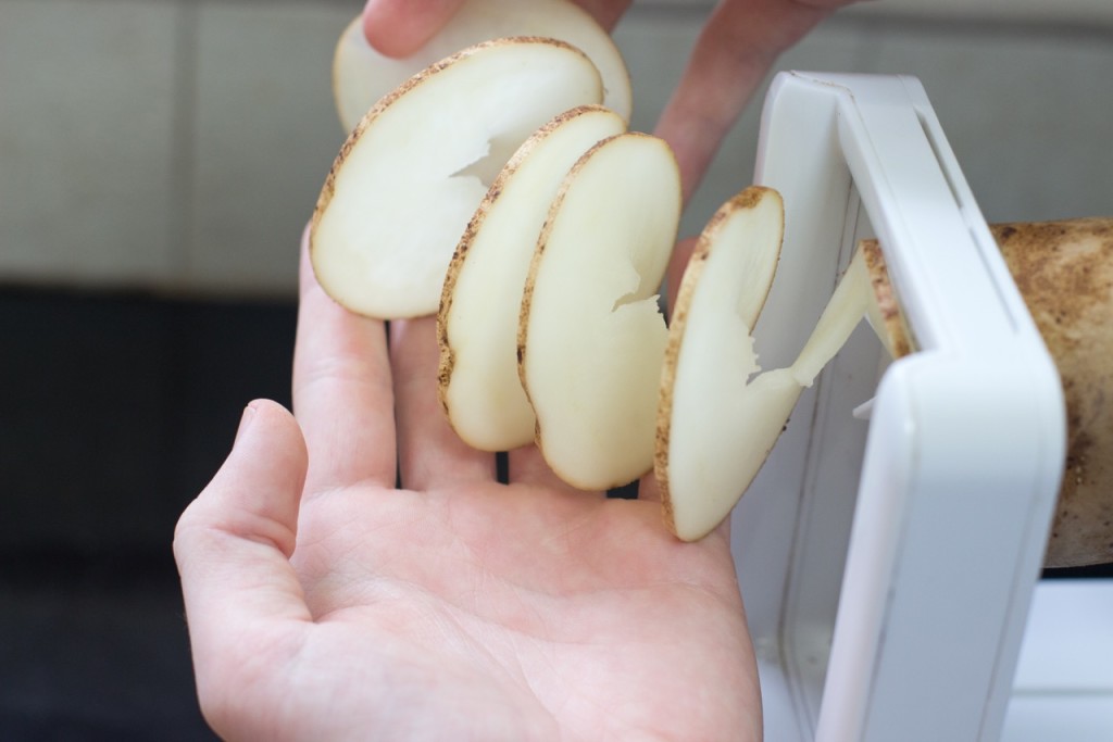 Spiralized Potato Chips Recipe (With Pictures) - Gluten Free Homestead